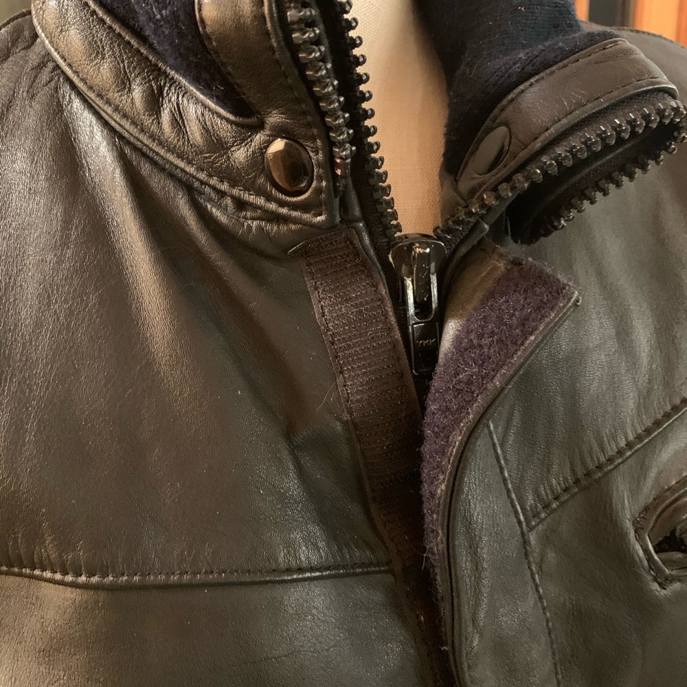 Men’s Vintage Yamaha Maxim Leather Jacket - Gem